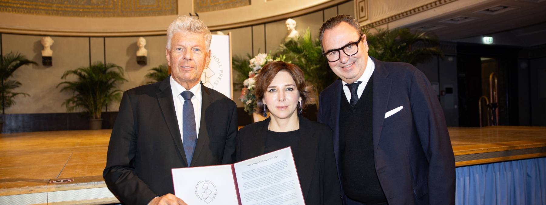 Carolin Amlinger / Oliver Nachtwey / Geschwister Scholl Preis